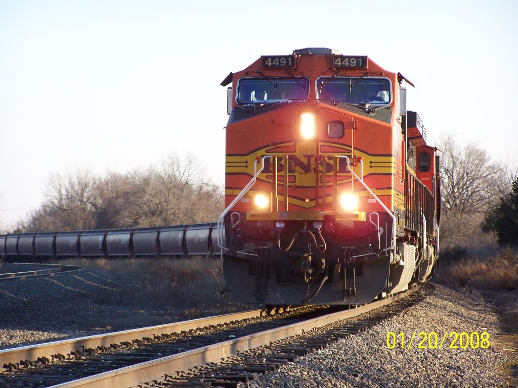 BNSF C44-9W 4491